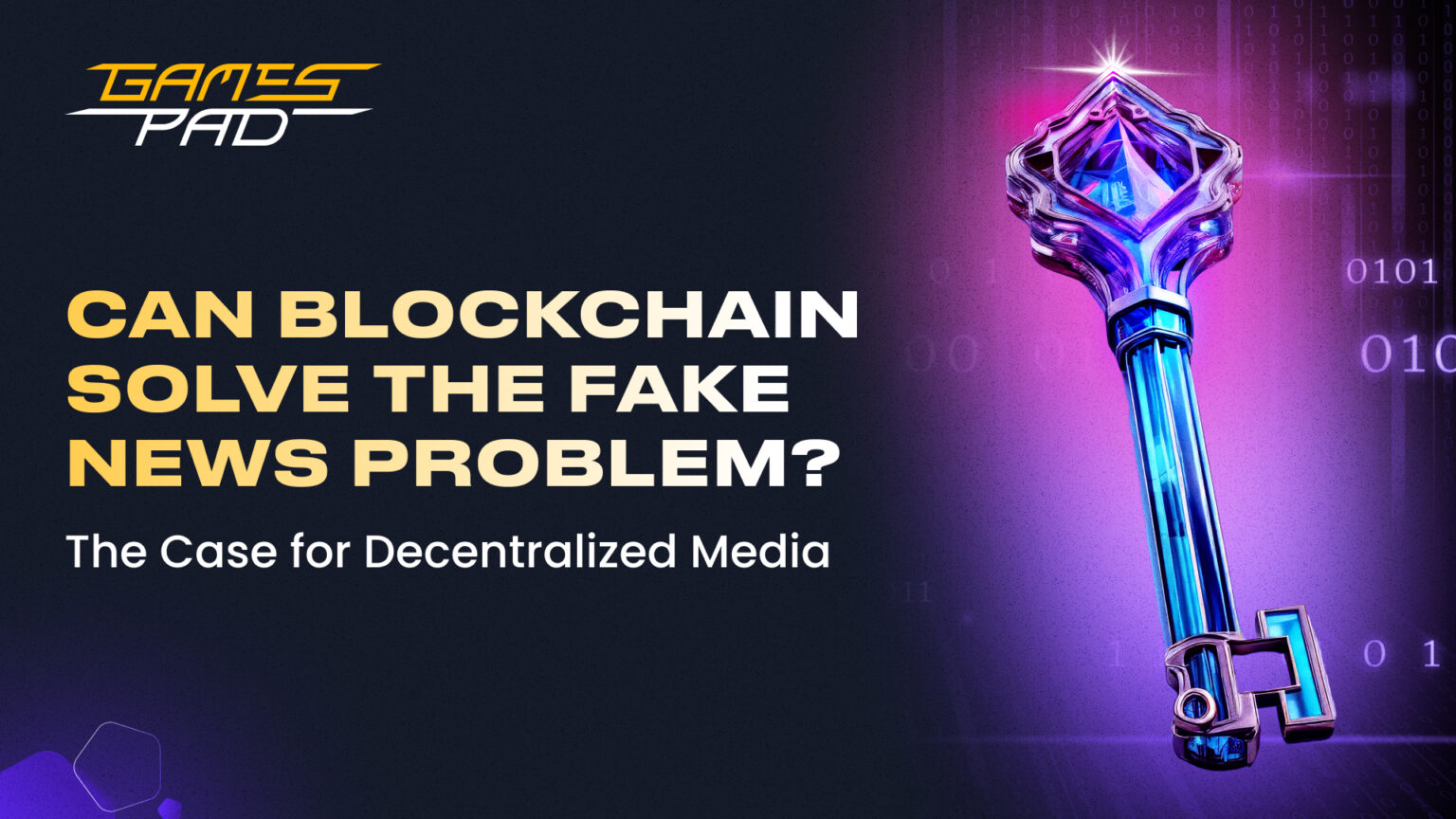 Can Blockchain Solve The Fake News Problem? The Case For Decentralized ...